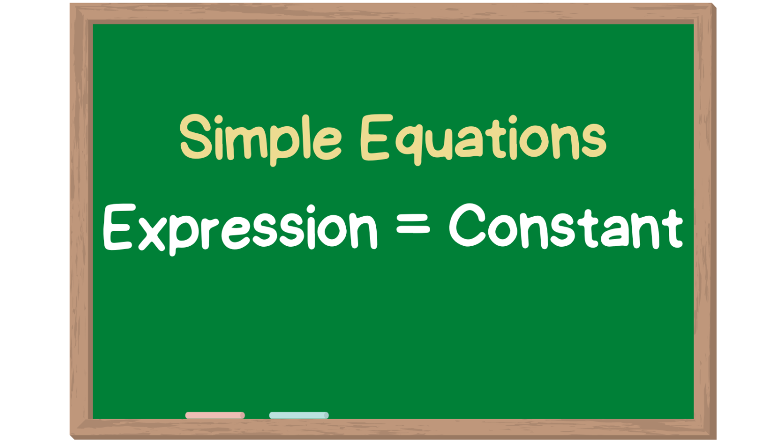 What Is Simple Equation? Definition with Solved Examples - 88guru